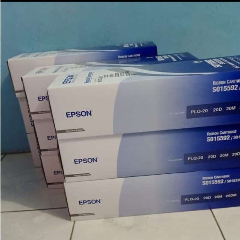 Promo Pita Plq-20/plq-30 Isi 3 Pcs/ribbon Catridge/printer Dot Matrix ...