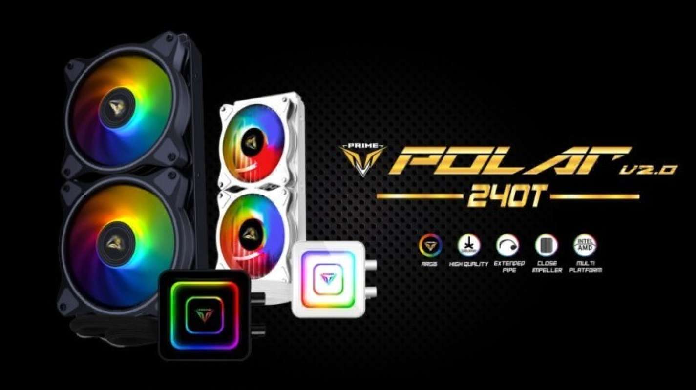 Promo Prime Polar 240t V2.0 Argb - Liquid Cpu Cooler Diskon 23% Di ...