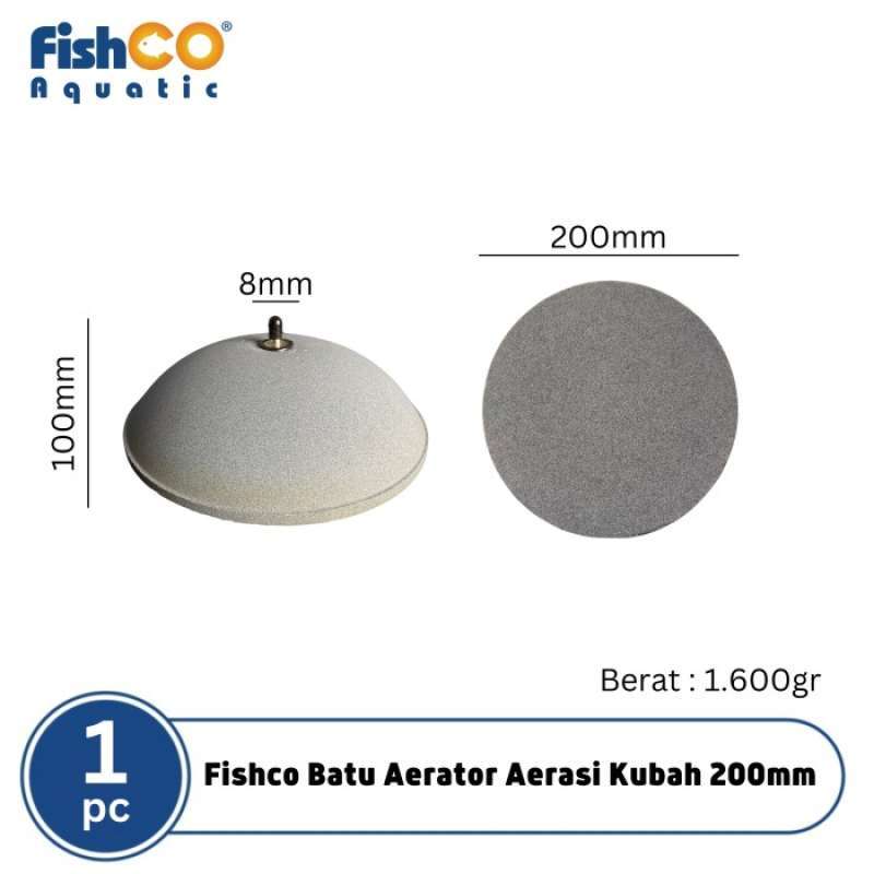 Jual Fishco Media Filter Batu Aerator Aerasi Kubah 200mm Di Seller ...