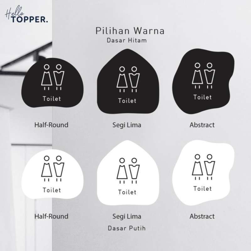 Promo Toilet Difabel Sign Board Akrilik Print Signage Acrylic Petunjuk Ruang Diskon 5% Di Seller ...