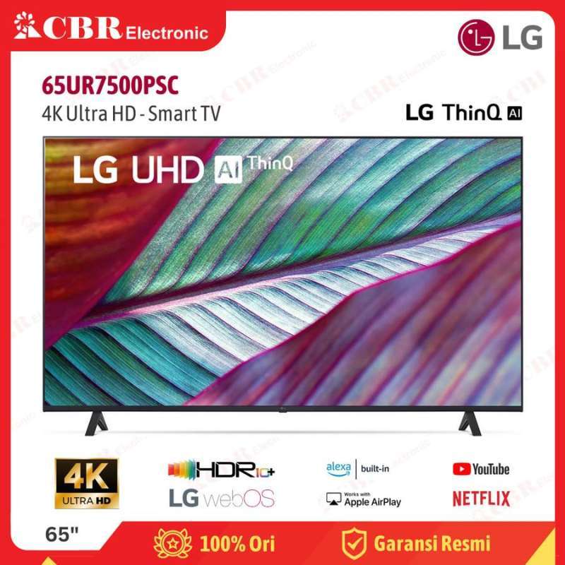 Jual Tv Lg 65 Inch Led 65ur7500psc (4k Uhd-smart Tv) Di Seller Cbr ...