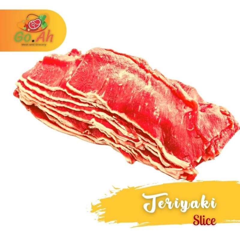 Jual Daging slice teriyaki 1kg di Seller Go.Ah Meat and Grocery ...