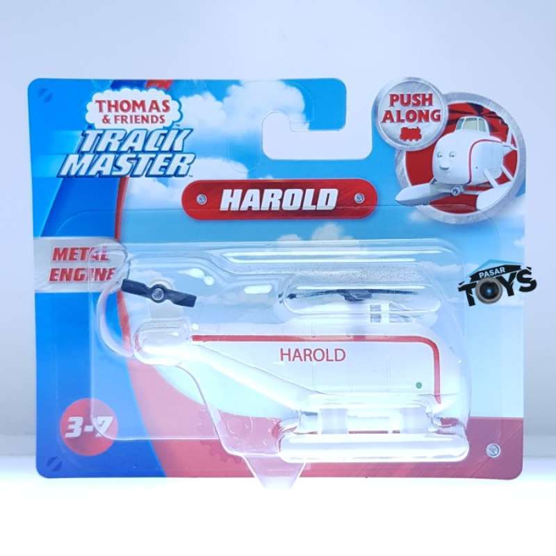 Promo Fisher-Price Thomas & Friends Trackmaster Push Along Harold ...