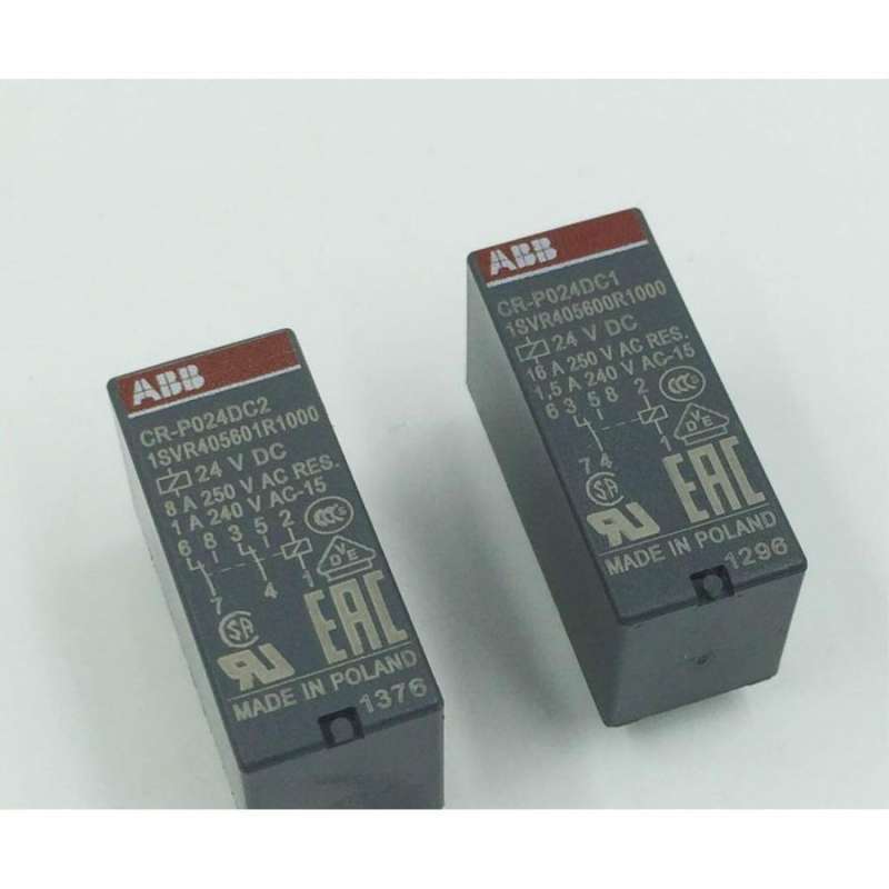 Jual [abb] Cr-p024dc2 Pluggable Relay 2 C/o 24vdc 1svr405601r1000 Di Seller Adzani Elektrik ...
