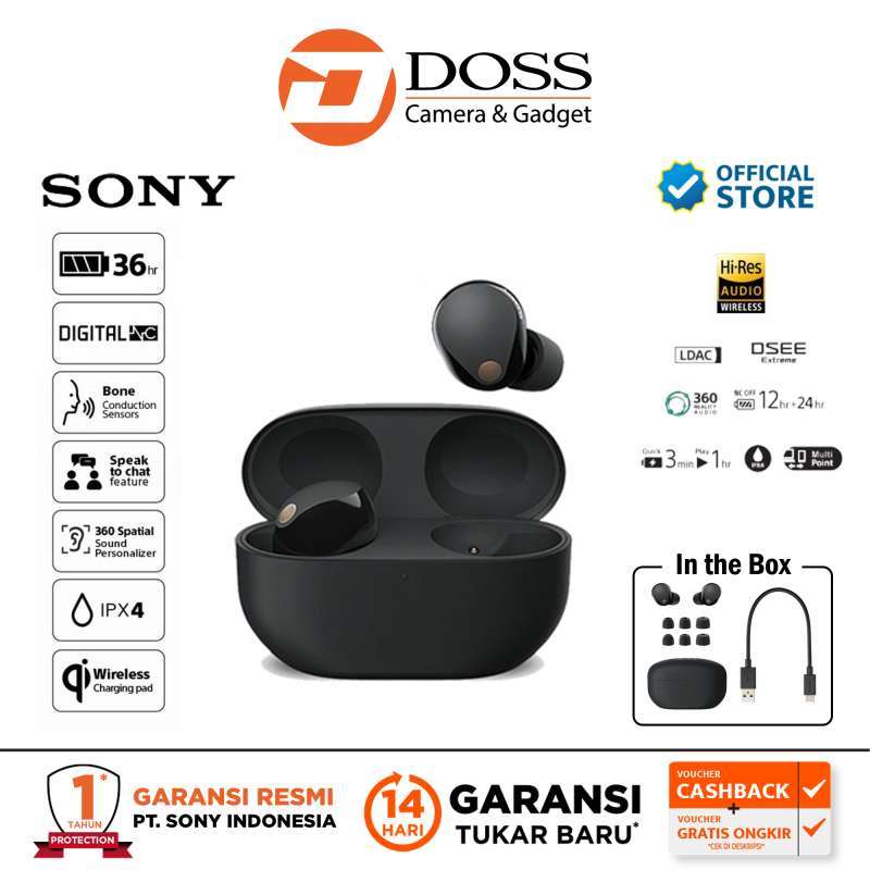 Promo Sony Wf-1000xm5 Wireless Earphone Wf1000xm5 Wf1000 Xm5 Wf 1000 ...