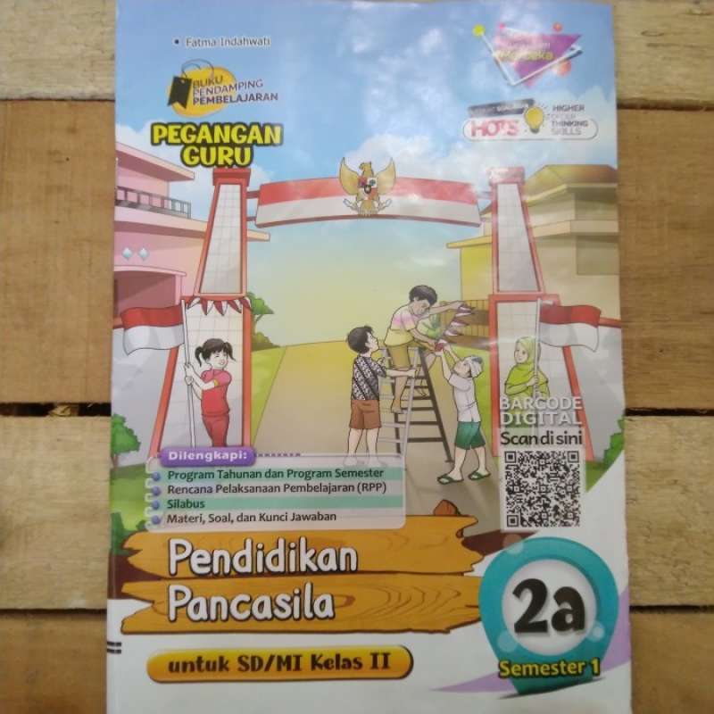 Jual Buku Pegangan Guru (PG) _ SD Kelas 2 Kur Merdeka _ Ganjil Edisi 2022 - Pancasila di Seller ...