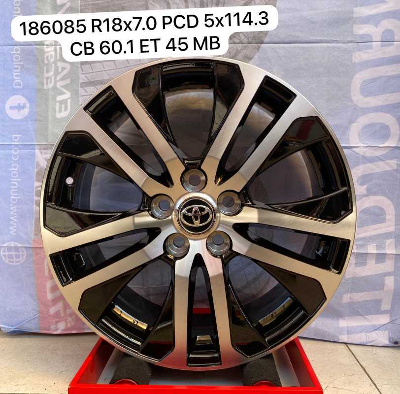 Jual Velg Mobil Toyota Zenix R18 18 X 7 Pcd 5 X 114.3 Et45 Black ...