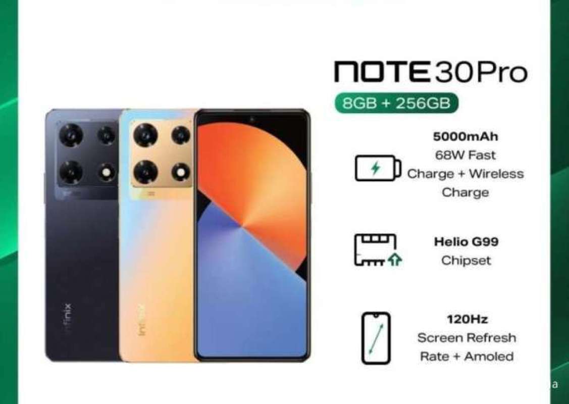 Jual Infinix Note 30 8/256 GB di Seller CB Home O2O - Nagritengah, Kab ...