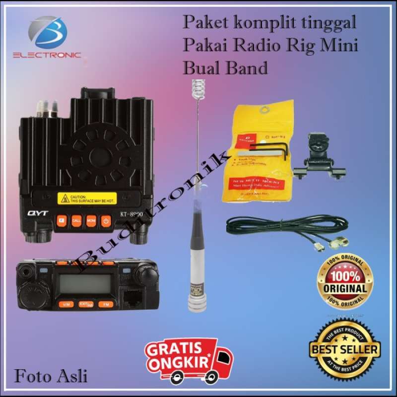 Promo Radio Rig MIni Mobil Dual Band QYT KT 8900 / HT / Walkie Talkie ...