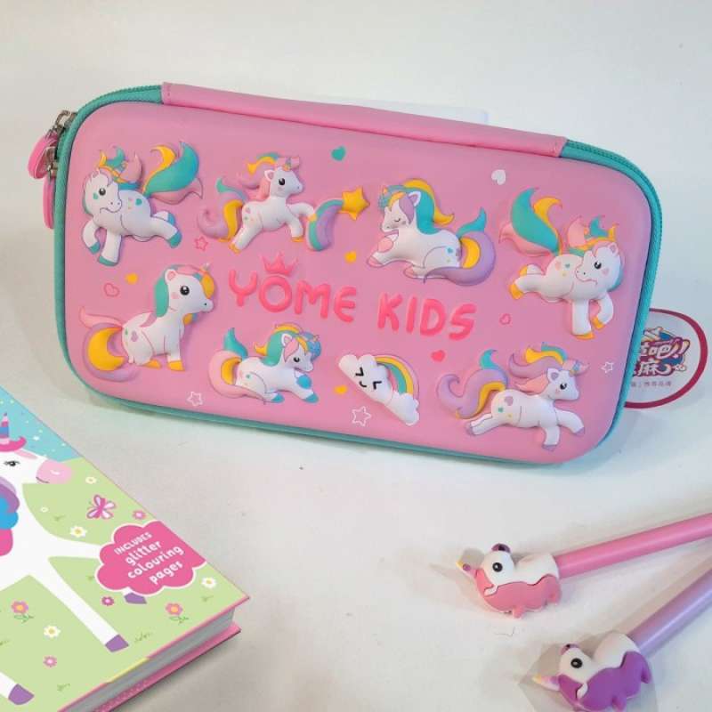 Hardcover pencil case top