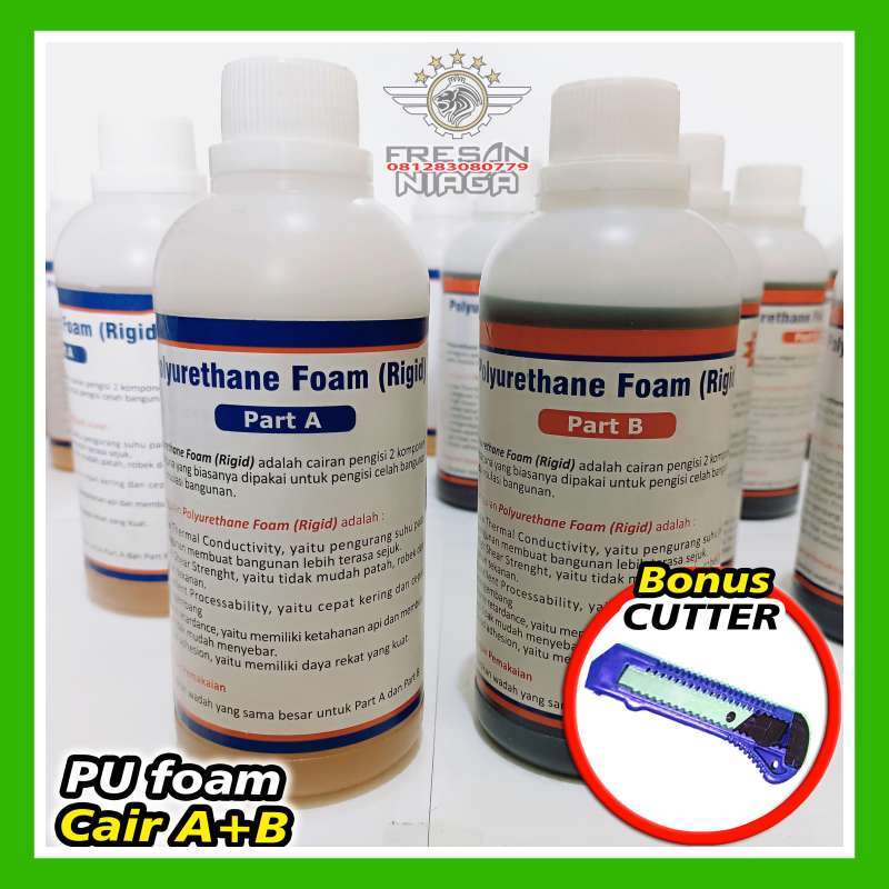 Promo Bahan Insulasi Bangunan Cairan PU-A dan PU-B Polyurethane Foam ...