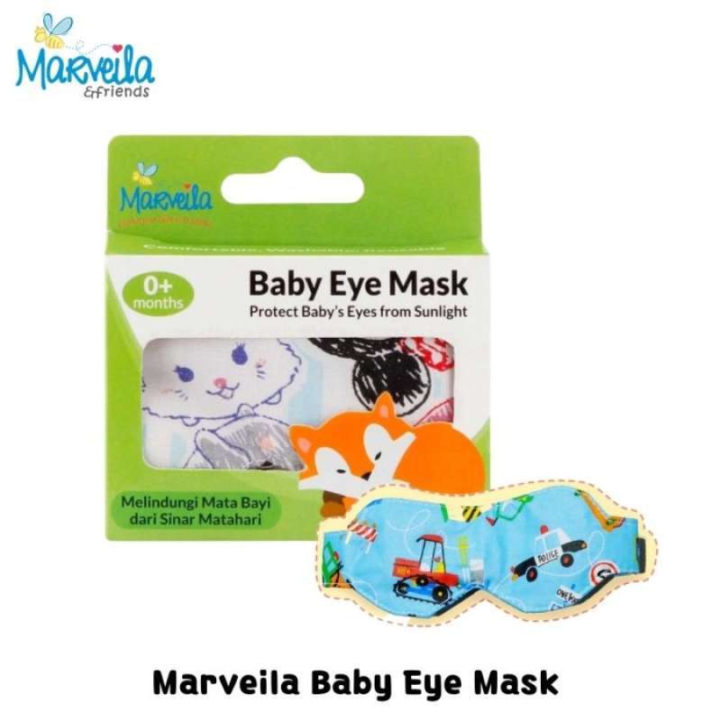 Promo Marveila Baby Eye Mask / Penutup Mata / Kacamata Jemur Bayi ...