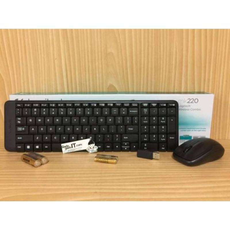 Jual Logitech Mk220 Paket Wireless Combo Keyboard Mk220 & Mouse Mk220 ...