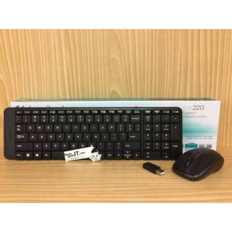 Jual Logitech Mk220 Paket Wireless Combo Keyboard Mk220 & Mouse Mk220 ...