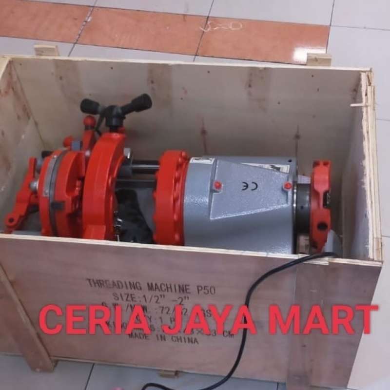 Jual MESIN SENAI PIPA LISTRIK 1/2 - 2 Pipe Threading Machine 2 INCH di ...