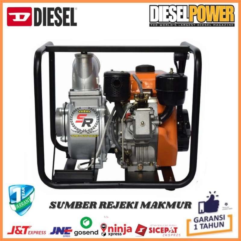 Jual POMPA DIESEL SOLAR MESIN POMPA AIR SAWAH IRIGASI ALKON 2 INCH DWP ...