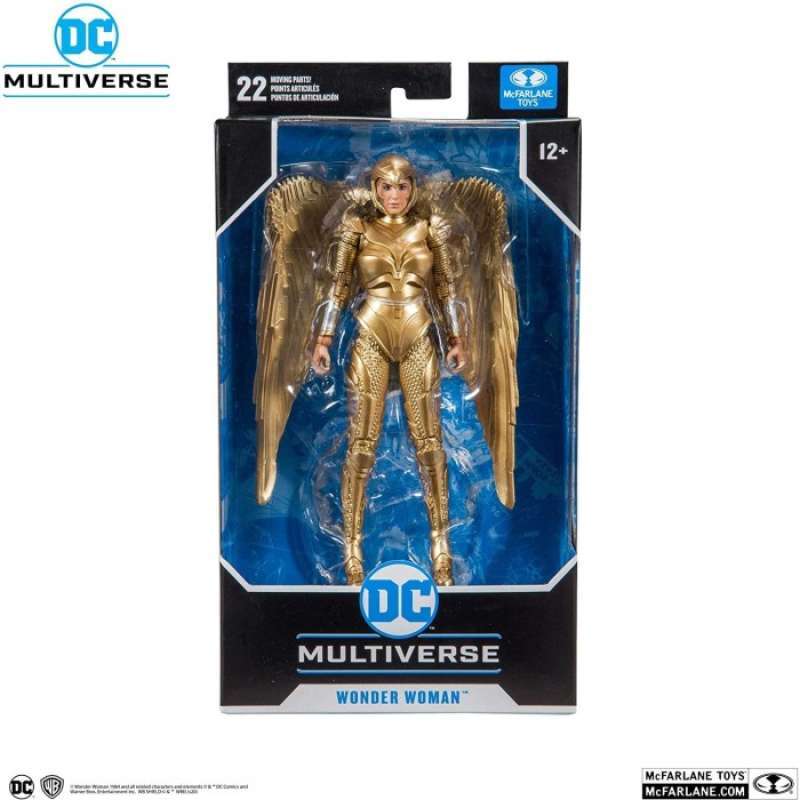 Promo McFarlane Toys DC Multiverse Wonder Woman Gold Armor Action ...