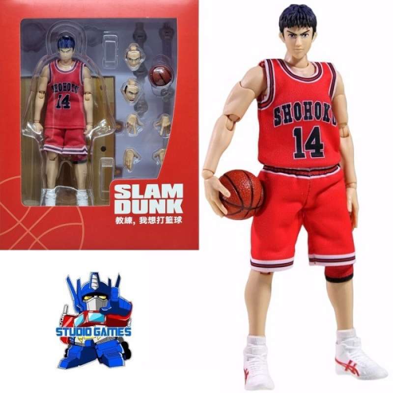 Promo Dasin Model Slam Dunk - Hisashi Mitsui Red 14 Shohoku Action ...