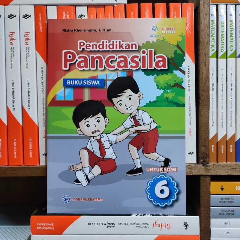 Jual Buku Pendidikan Pancasila Kelas 6 Sd Kurikulum Merdeka Gilang Di Seller Toko Buku Ryu ...