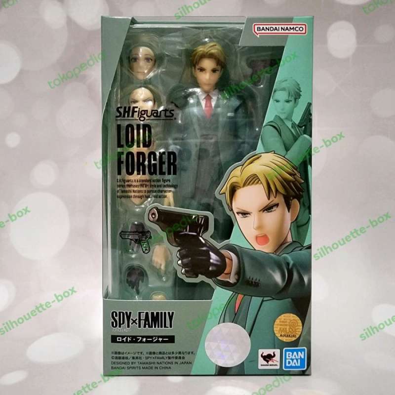 Promo Bandai Shf Spy X Family S.h.figuarts Loid Forger Diskon 23% Di ...