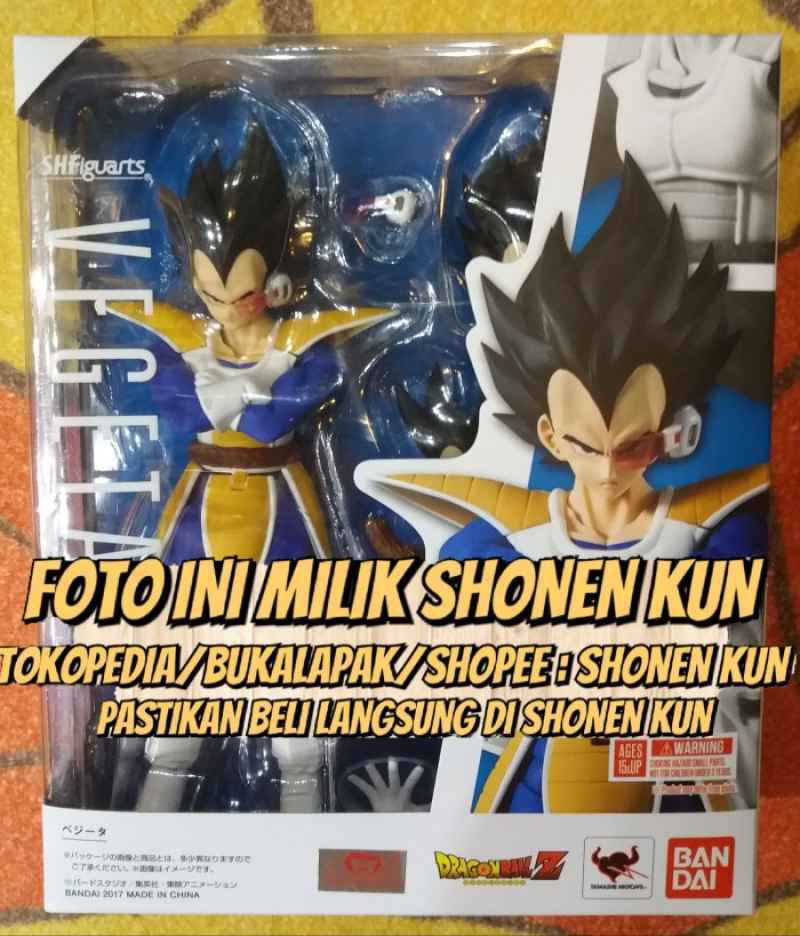 Promo Asli Ori Shf Vegeta Scouter Bezita Bejita Dragonball Dragon Ball ...