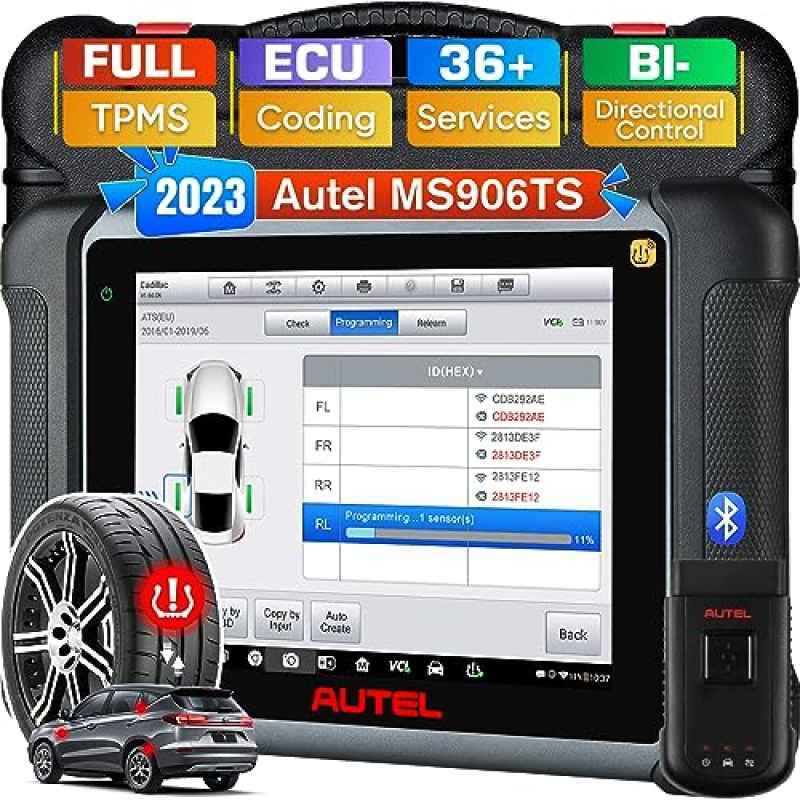 Promo Autel MaxiSys MS906TS Diagnostic Scan Tool, 2023 Newest Same as MS906 Pro-TS/ MK906 Pro-TS ...