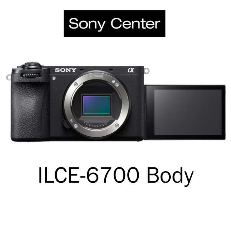 Jual SONY CENTER CAMERA - SONY A6700 / ILCE-6700 / Kamera Mirrorless APS-C E-mount Alpha A6700 ...