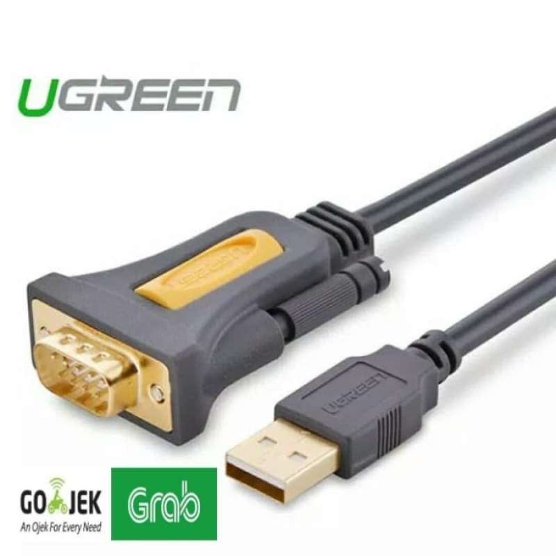 Promo 2m - Ugreen Usb To Serial Rs232 / Db9 Male To Male Diskon 23% Di ...