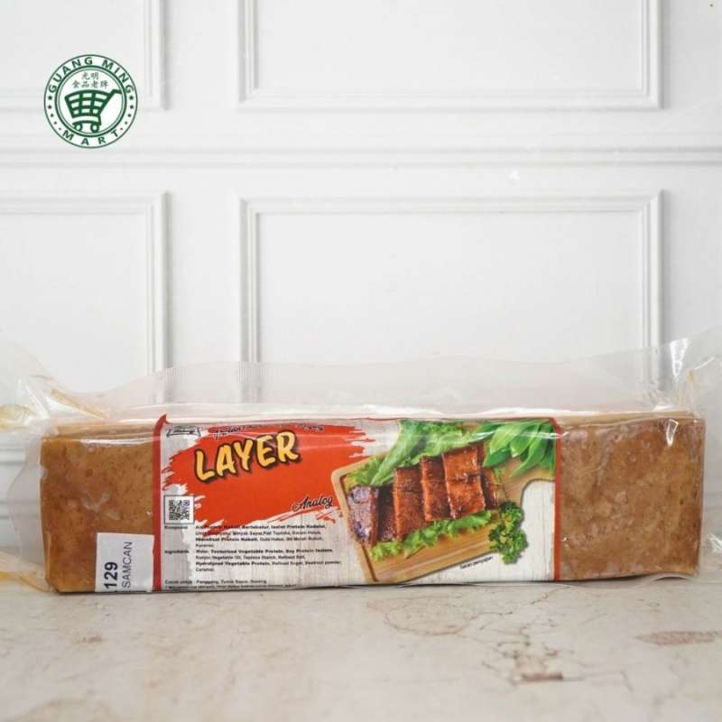 Jual Ruhuey Layer Meat 500gr Vegetarian / Daging Lapis / Samcan ...