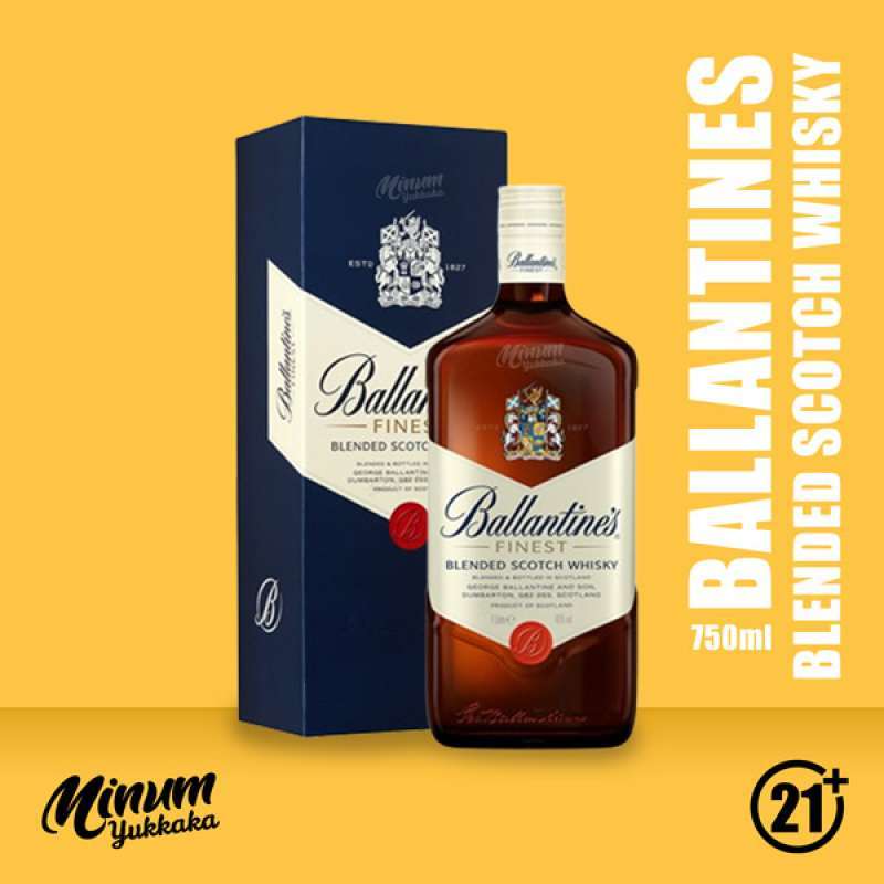 Jual Ballantines Blended Scotch Whisky 750ml di Seller Minum Yuk Kaka ...