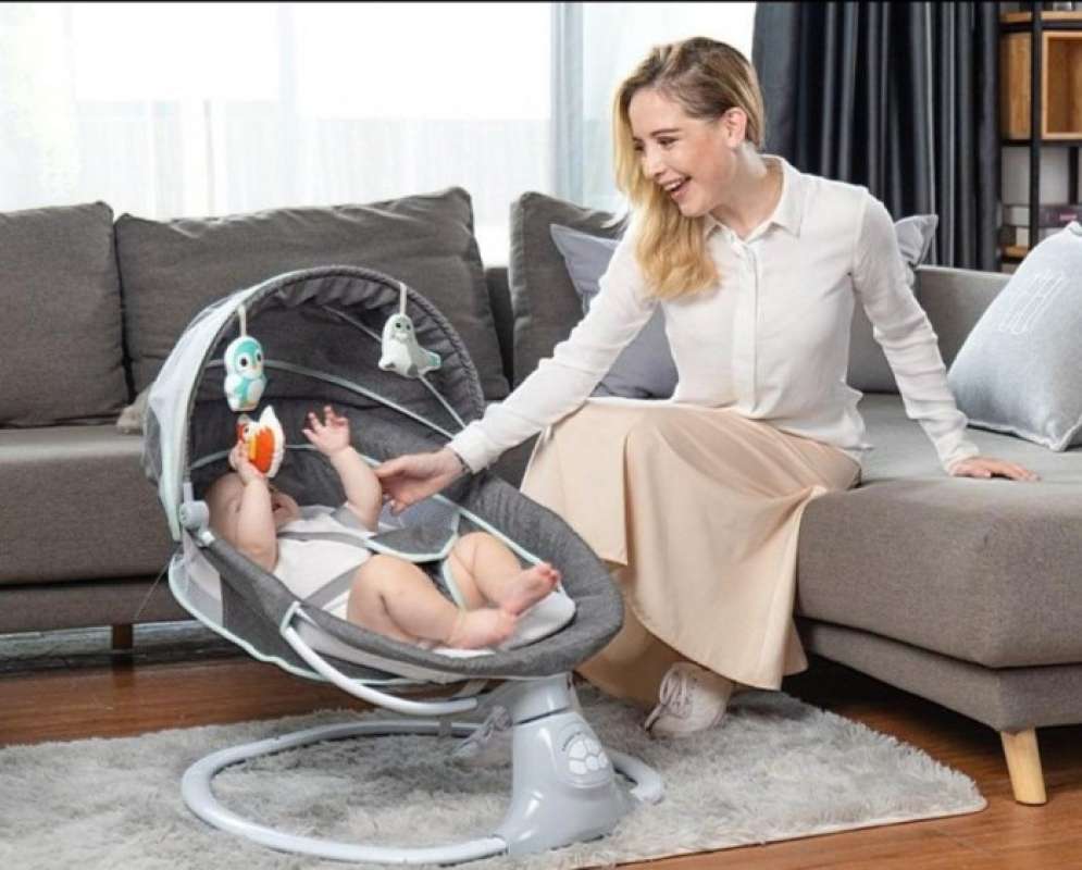 Promo Right Start Explorer Electric Remote Control Swing Ayunan ...