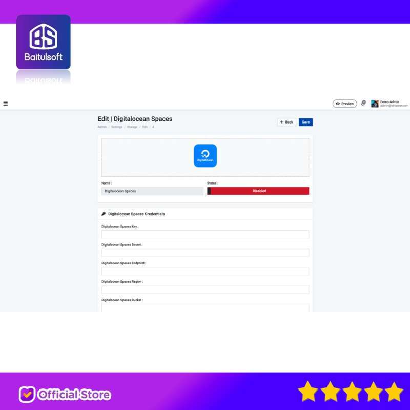 Promo Source Code Aplikasi Digitalocean Spaces Add-on For Filebob By Baitulsoft Diskon 96% Di ...