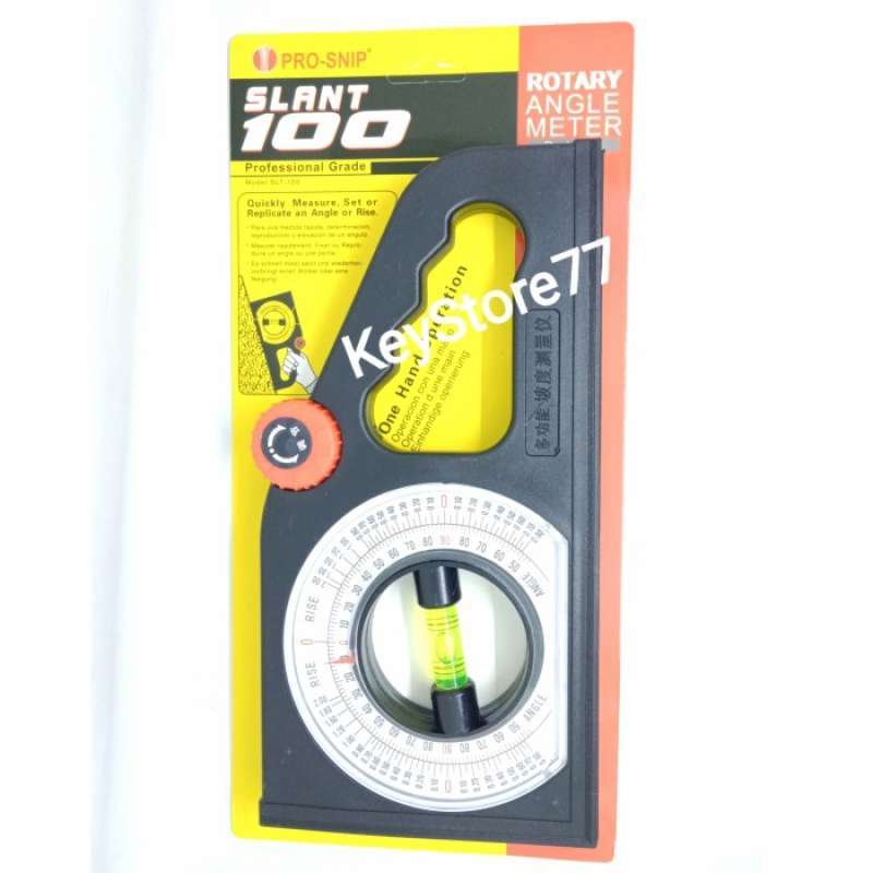 Jual Rotary Angle Meter Angel Slant 100 Prosnip Alat Ukur Kemiringan ...