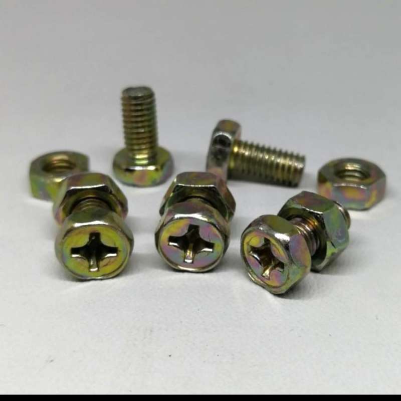 Jual BAUT MUR 6 x 20 DWIFUNGSI 2 FUNGSI MULTIGUNA OBENG DAN KUNCI PAS ...