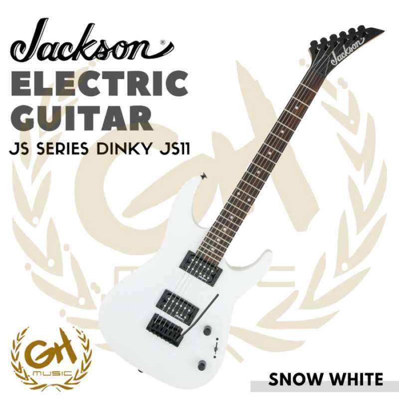 Jual JACKSON JS SERIES DINKY JS11 ELECTRIC GUITAR, SNOW WHITE | Gitar ...