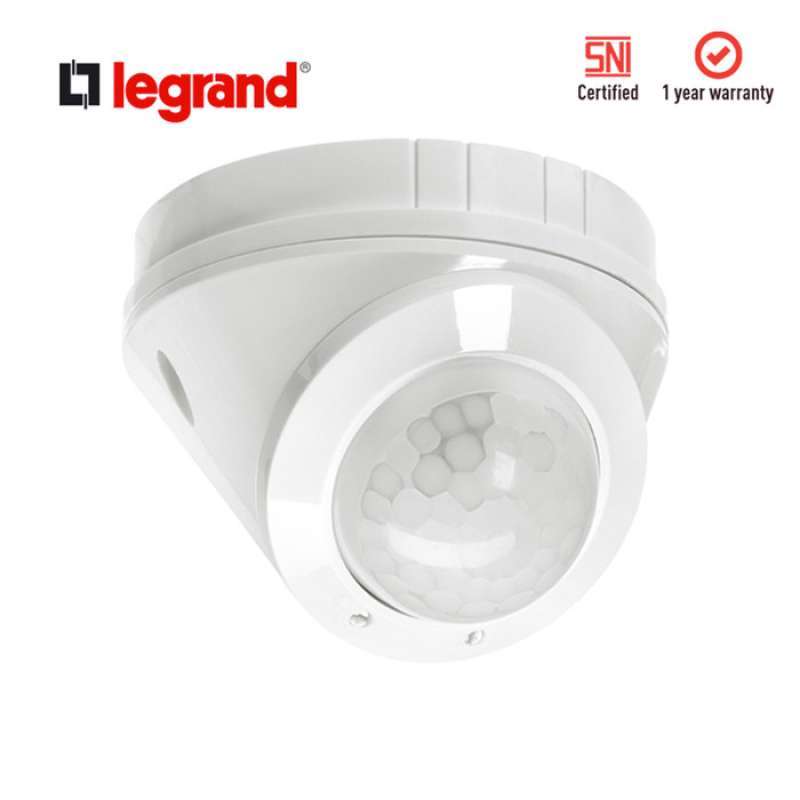 Promo Legrand Sensor Gerak (Surface-Mounting) 360Â° - Blister Diskon 13 ...