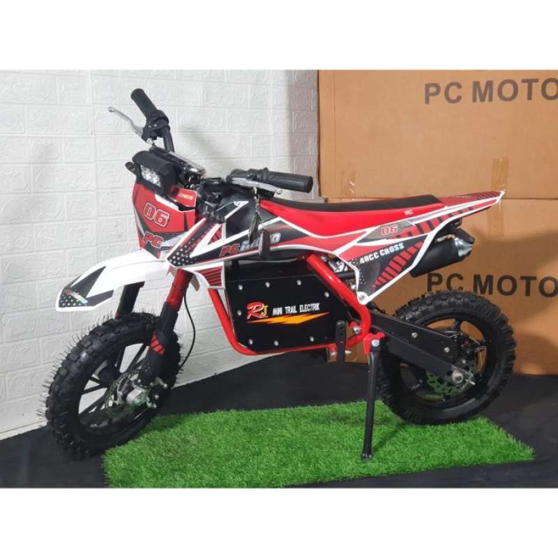 Jual motor listrik anak mini trail 36V-350 watt motor croos anak di ...