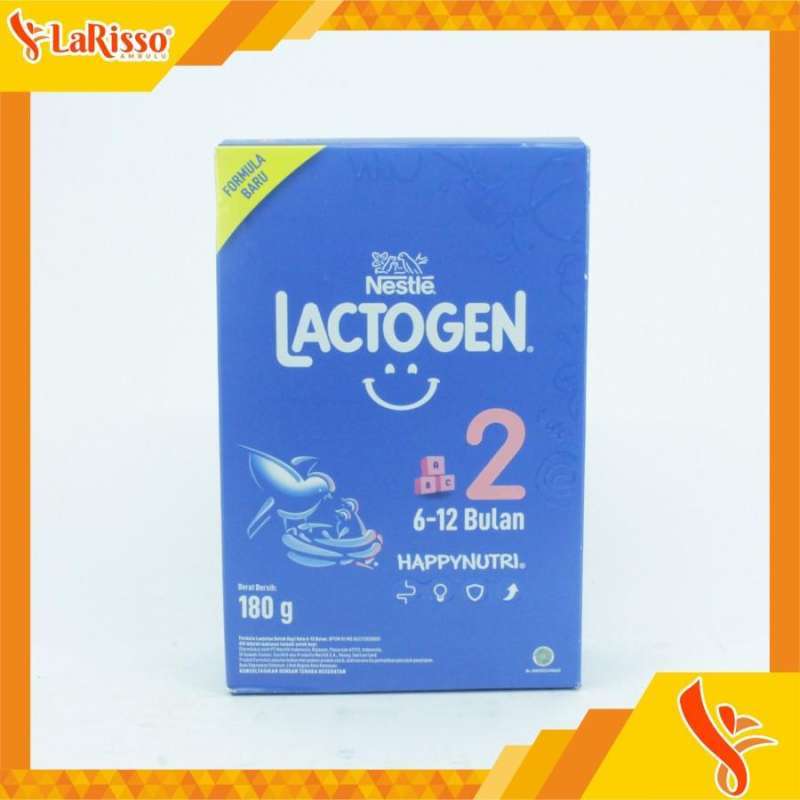 Jual NESTLE LACTOGEN 2 SUSU FORMULA BAYI USIA 6-12 BULAN 180GR di ...