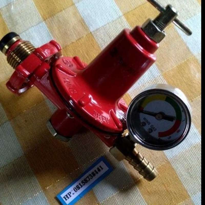 Promo Regulator High Presure Tabung Gas LPG 50 KG WINN GAS W 106 Manometer Diskon 23% di Seller ...