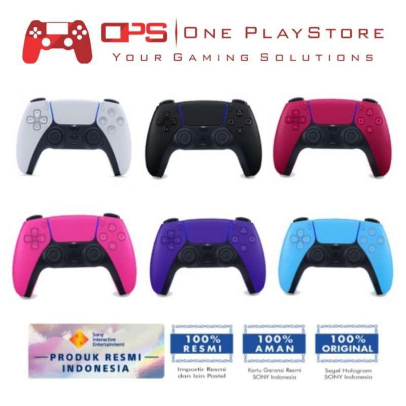 Jual PS5 DualSense Dual Sense 5 Stick PS5 Stik PS5 Controller - Putih ...