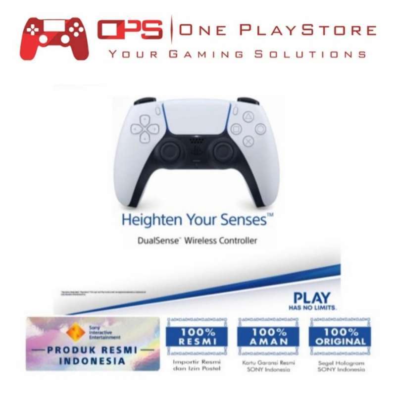 Jual PS5 DualSense Dual Sense 5 Stick PS5 Stik PS5 Controller - Putih ...