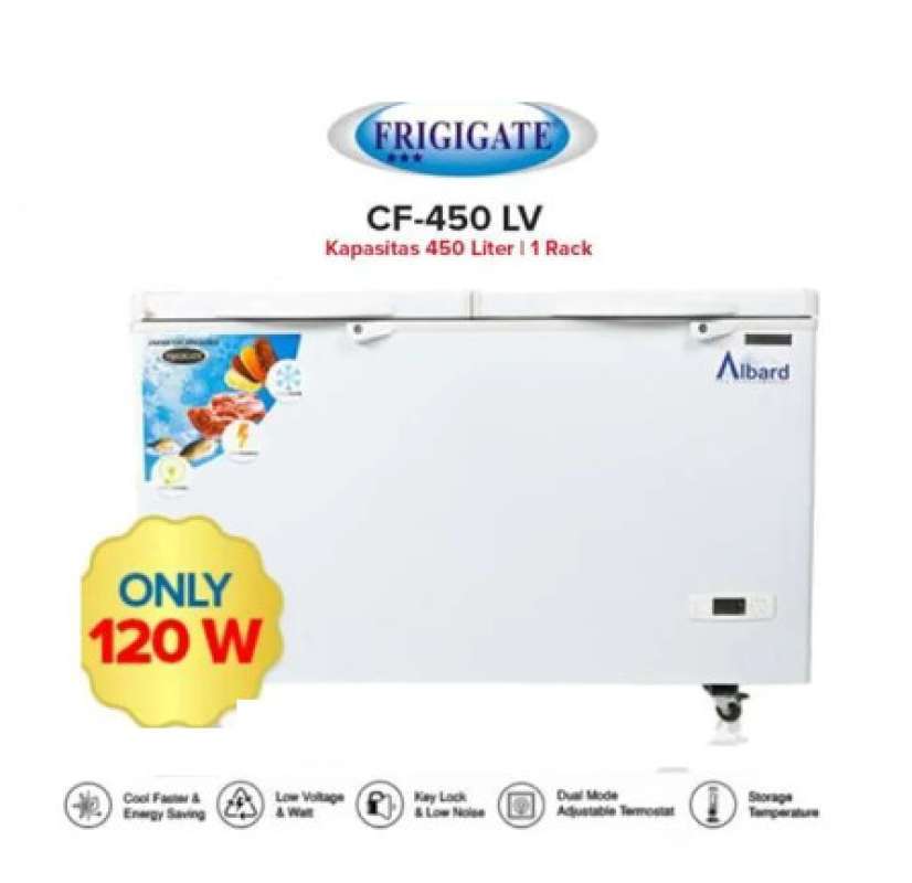 Jual FRIGIGATE Chest Freezer 450LV Cooler Box di Seller Depo Pelita ...