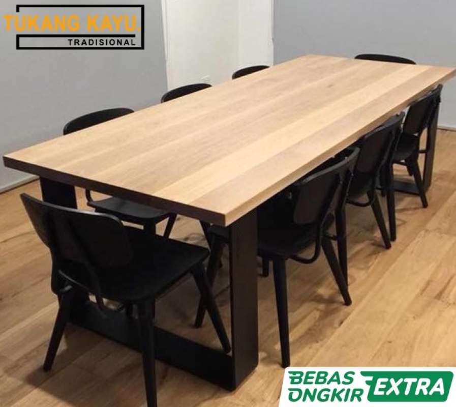 Promo Meeting Table - Meja Miting - Meja Kerja Big Size Premium Woods ...