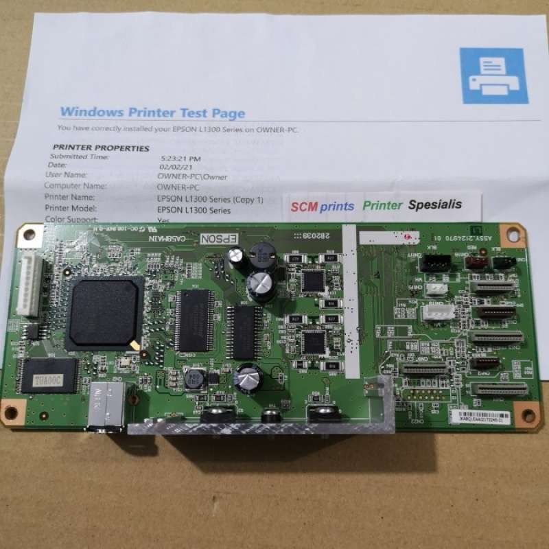 Promo Mainboard Epson L1300 New Power Supply L1300 Printhead L1300 ...