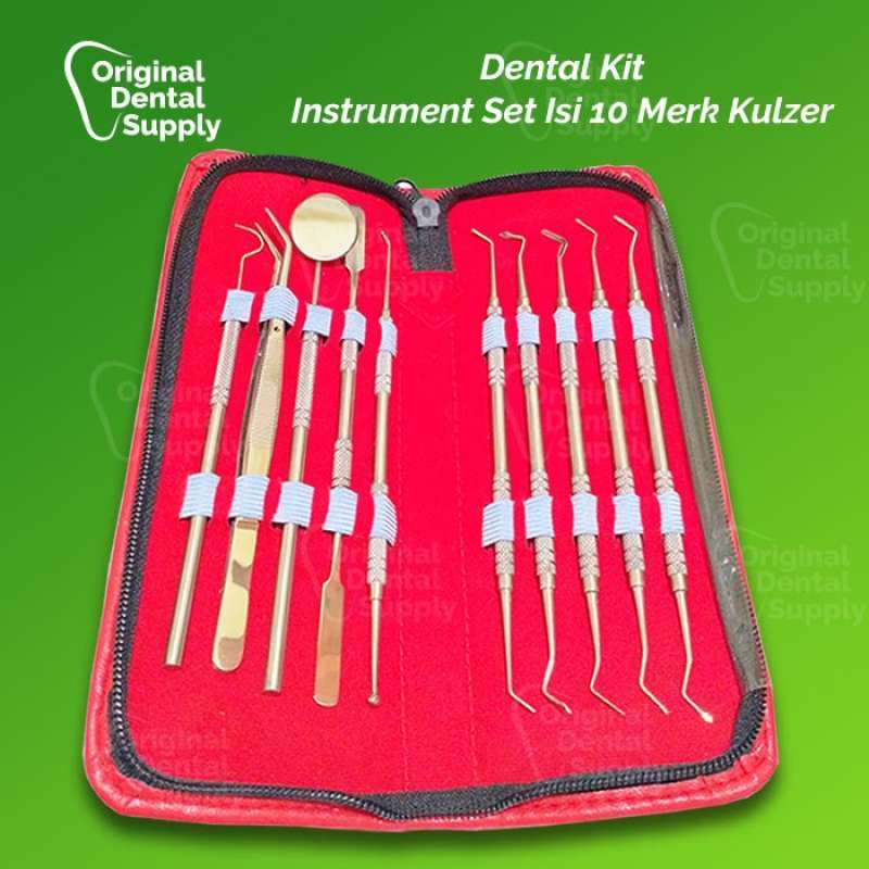 Jual Dental Kit isi 10 Basic instrument Diagnostic kit Kulzer di Seller ...
