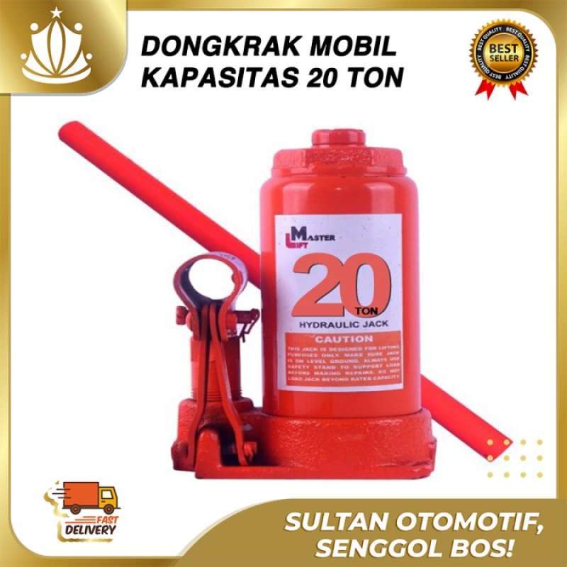 Promo Dongkrak Mobil 20 Ton Hidrolik Hydraulic Jack Truk, Mobil Model Botol Diskon 29% Di Seller ...