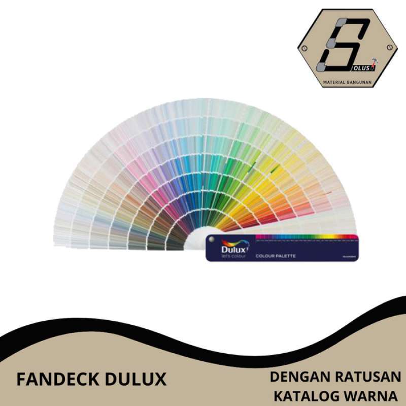 Promo FANDECK DULUX KATALOG WARNA COLOUR PALETTE Diskon 23% di Seller ...