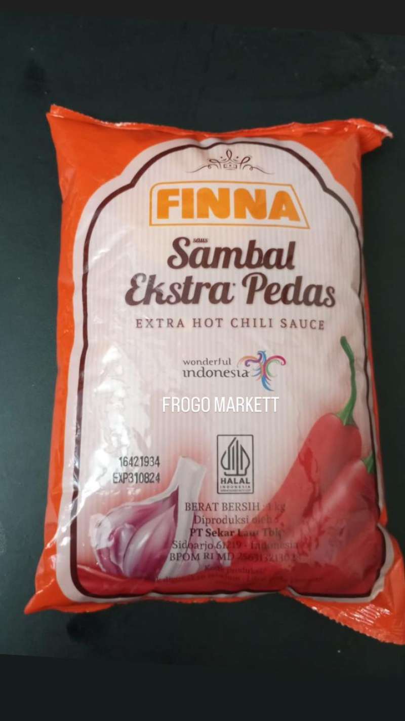 Jual Sambal Finna 1 Kg Termurah - Harga Grosir Terupdate Hari Ini | Blibli