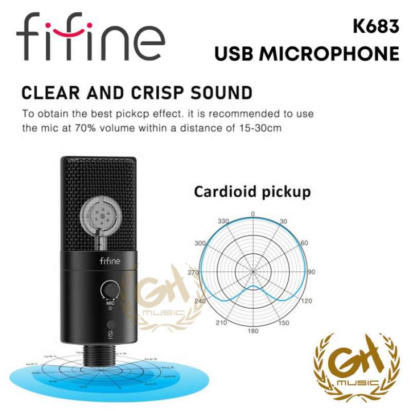 Jual Fifine K683b, Usb Microphone With Type A & Type C Connectors Di ...