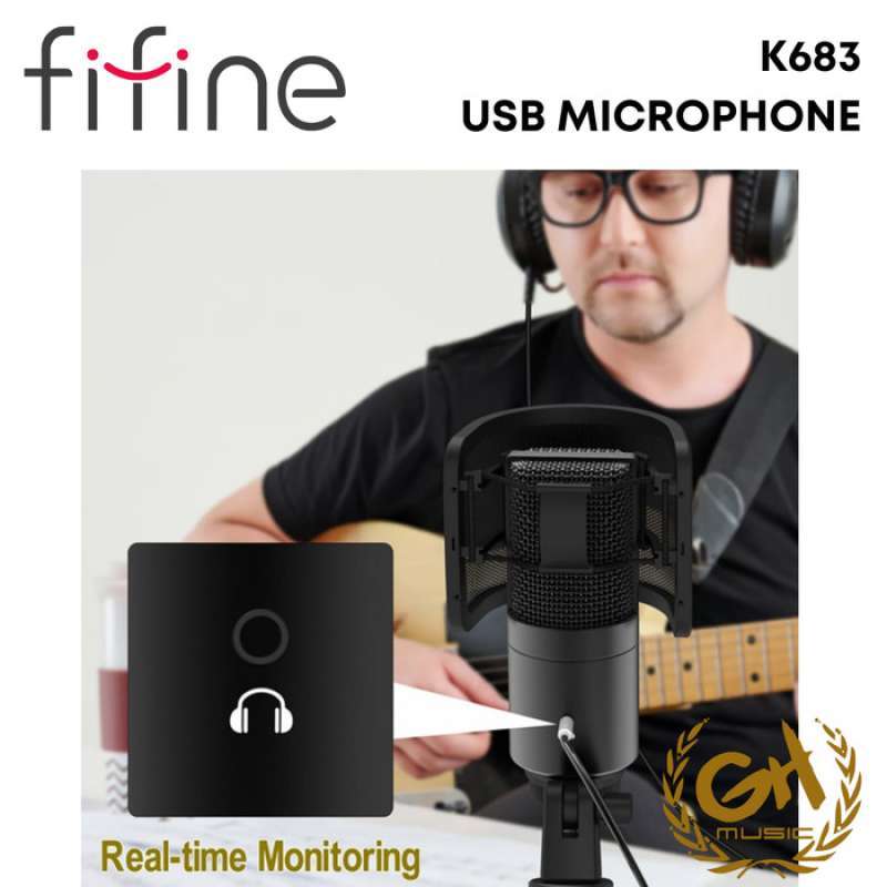 Jual Fifine K683b, Usb Microphone With Type A & Type C Connectors Di ...
